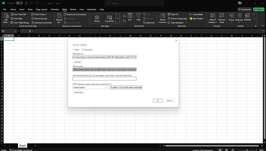 Hints and Tips - Using the Liberty Converse Report API - Liberty ...
