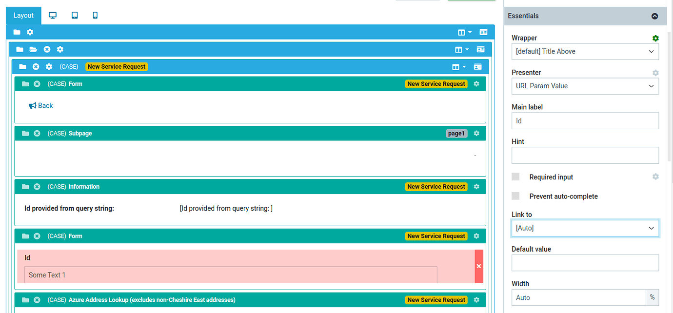 Prepopulate form with additional parameters - Liberty Create - Netcall Community