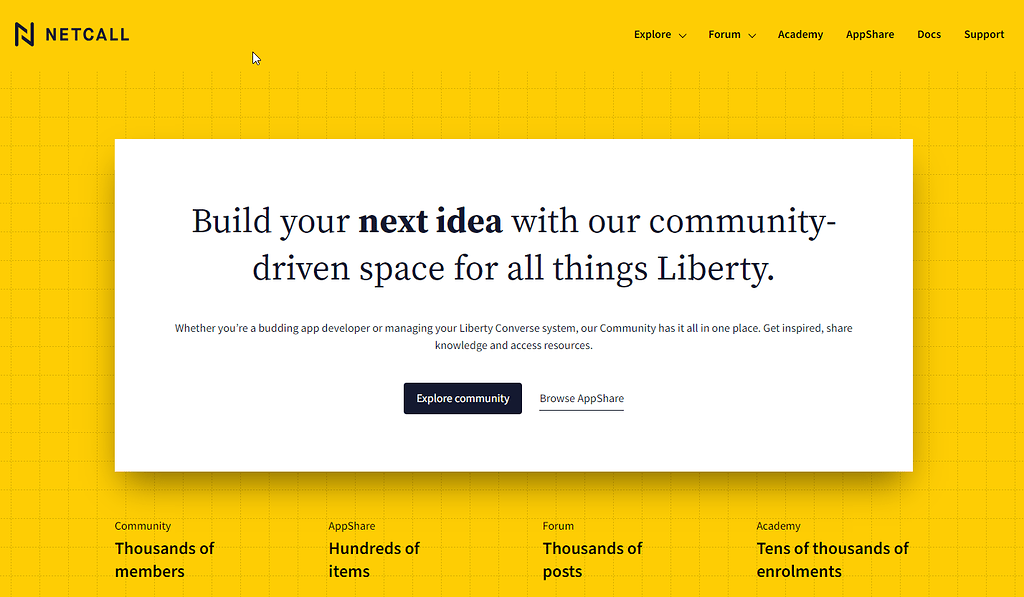 The Netcall Community has had a new coat of paint! - Blog - Netcall ...
